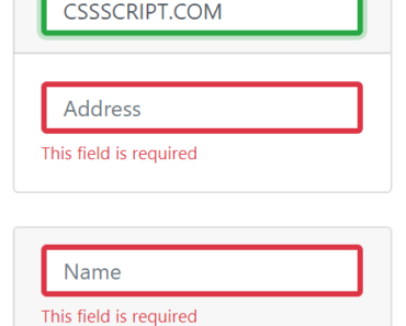 Simple Vue Validator Component - Vue Script
